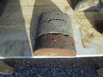 RECLAIMED HALF MOON COPING BRICK - Authentic Reclamation