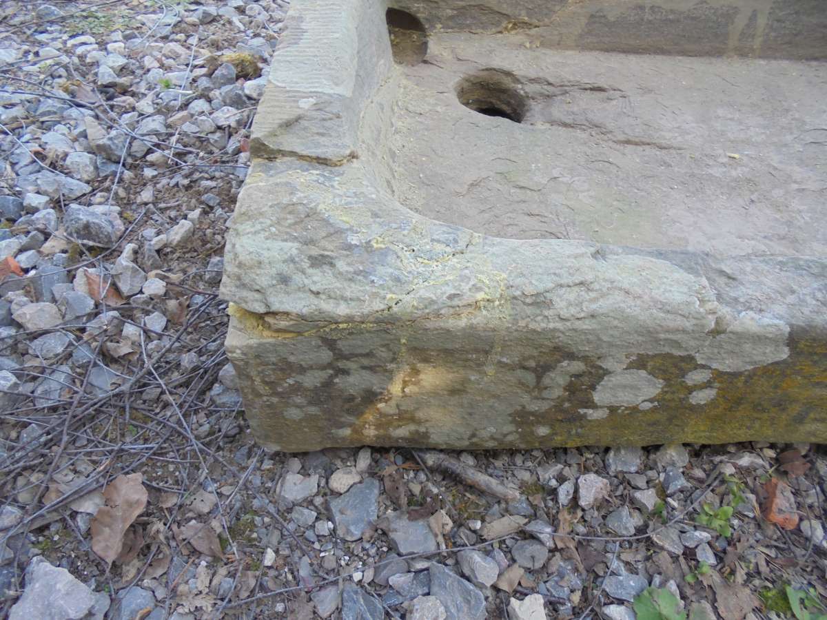 RECLAIMED REPAIRED STONE SINK - Authentic Reclamation
