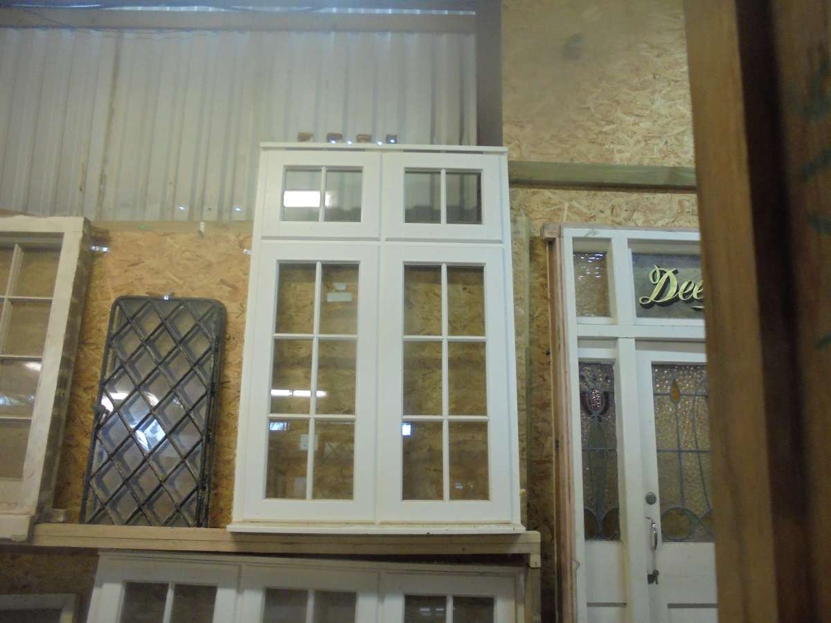 Reclaimed Large Wooden Window - Authentic Reclamation