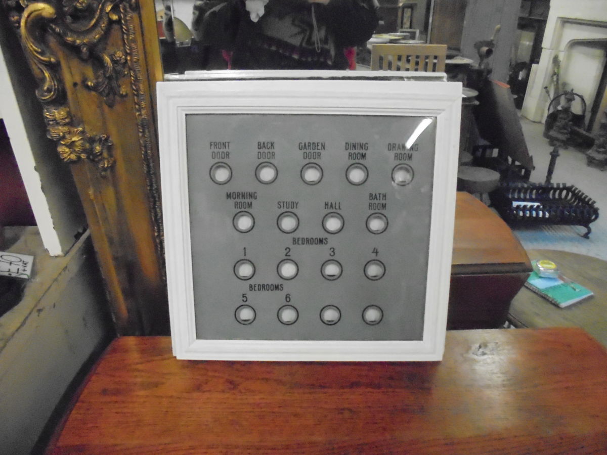 Servants Bell Board - Authentic Reclamation