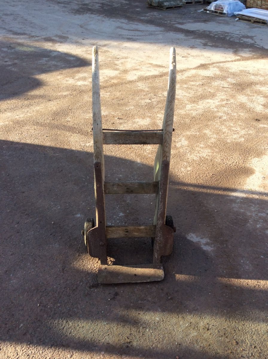 Wooden Sack Barrow - Authentic Reclamation