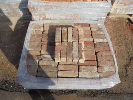 Reclaimed Red Faced Stock Bricks - Authentic Reclamation