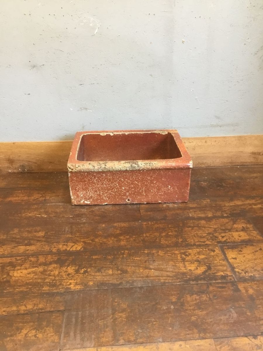 Glazed Stone Deep Trough - Authentic Reclamation