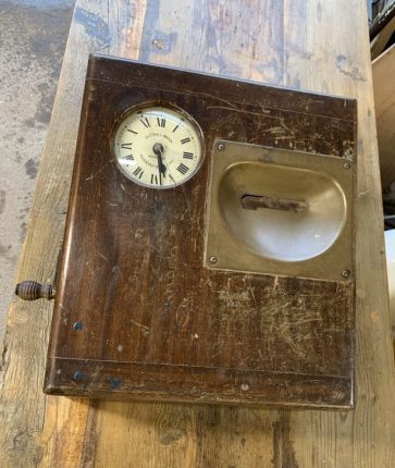 Vintage Clocking In/Out Machine - Authentic Reclamation