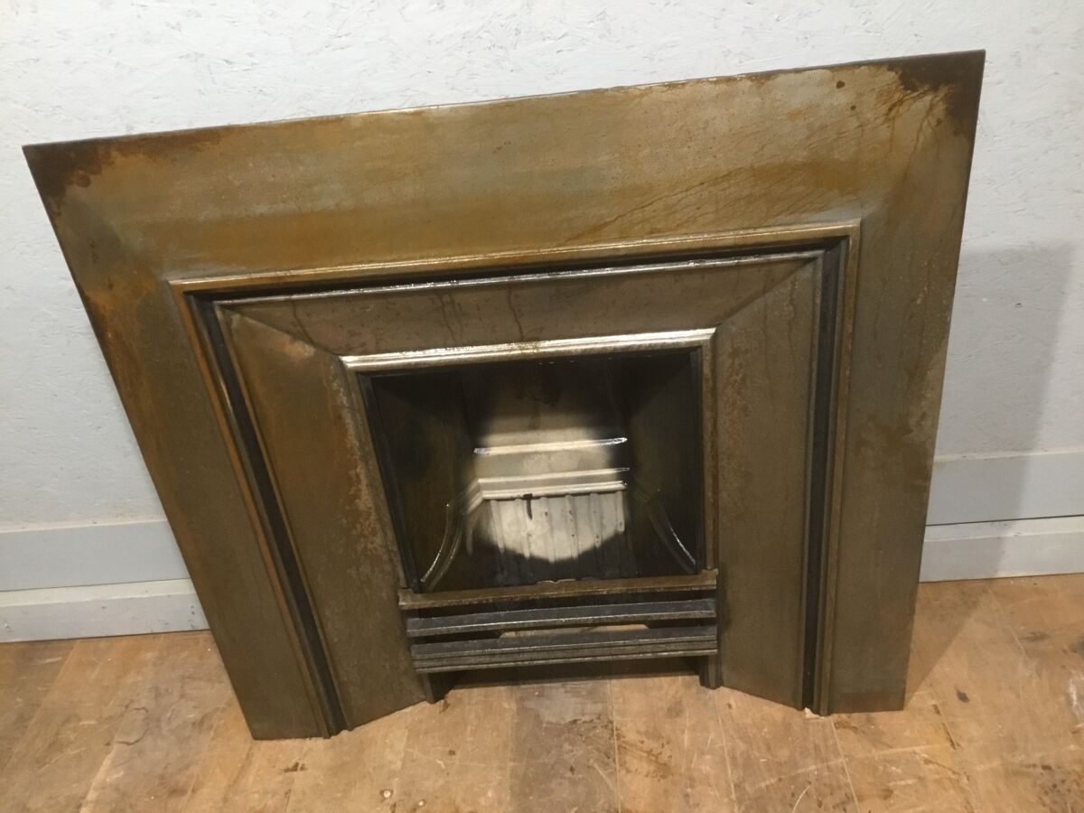 Large Brass Fire Insert - Authentic Reclamation
