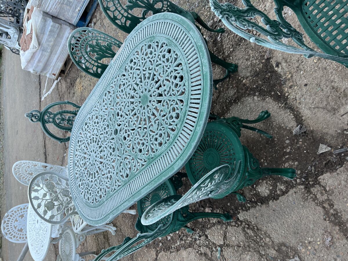 Small Reclaimed Garden Table - Authentic Reclamation