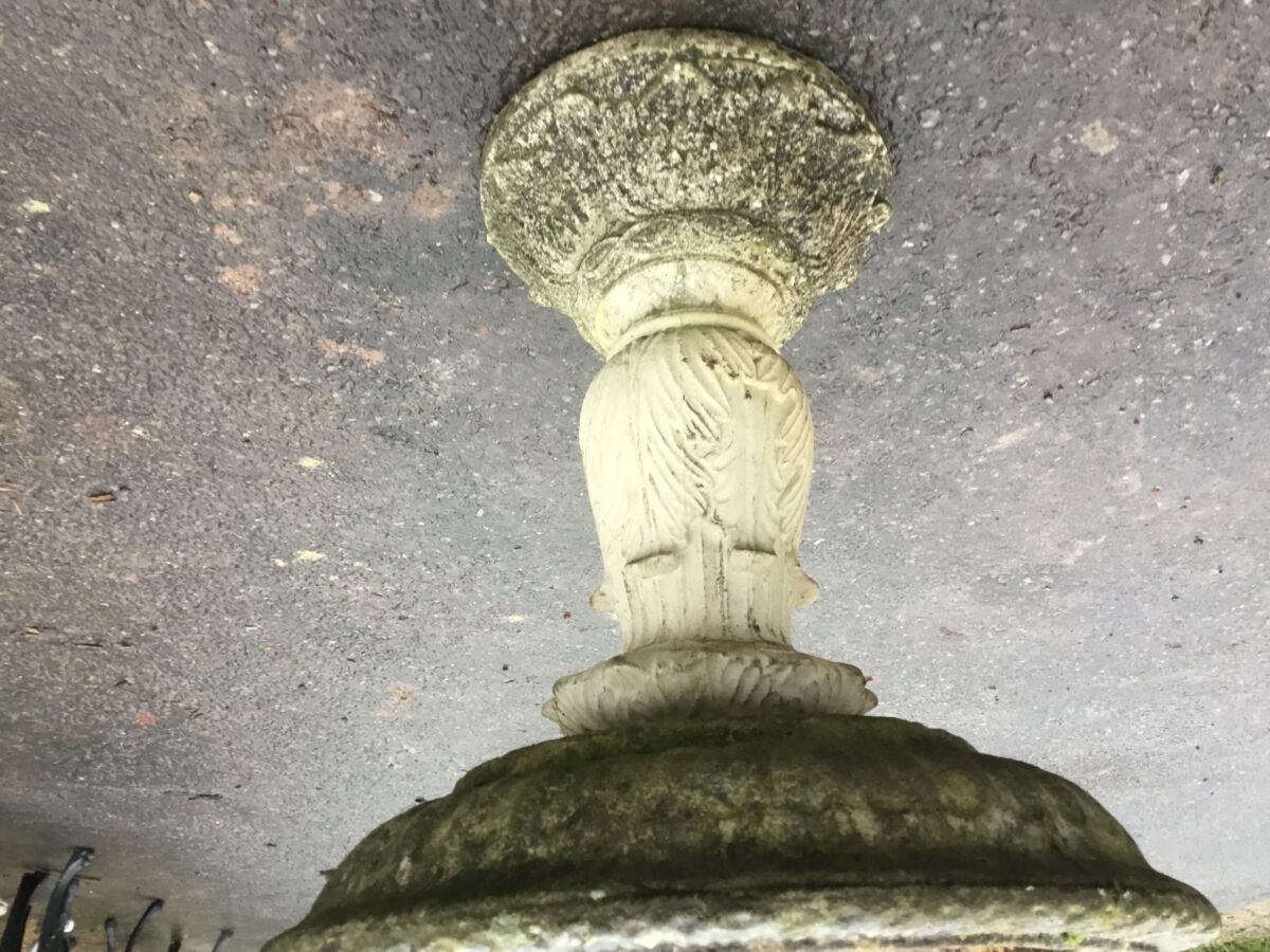 Lovely Detailed Bird Bath - Authentic Reclamation