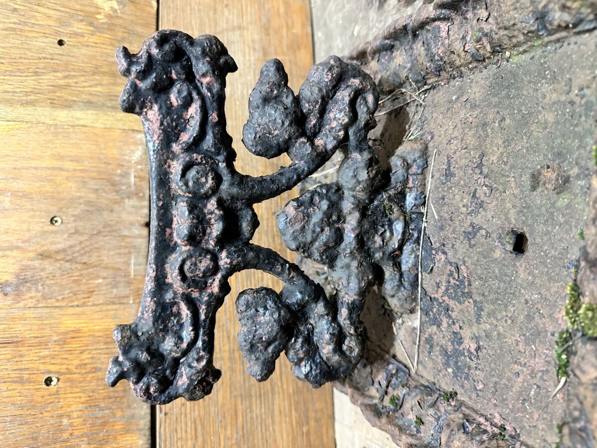 Reclaimed Weathered Boot Scraper - Authentic Reclamation