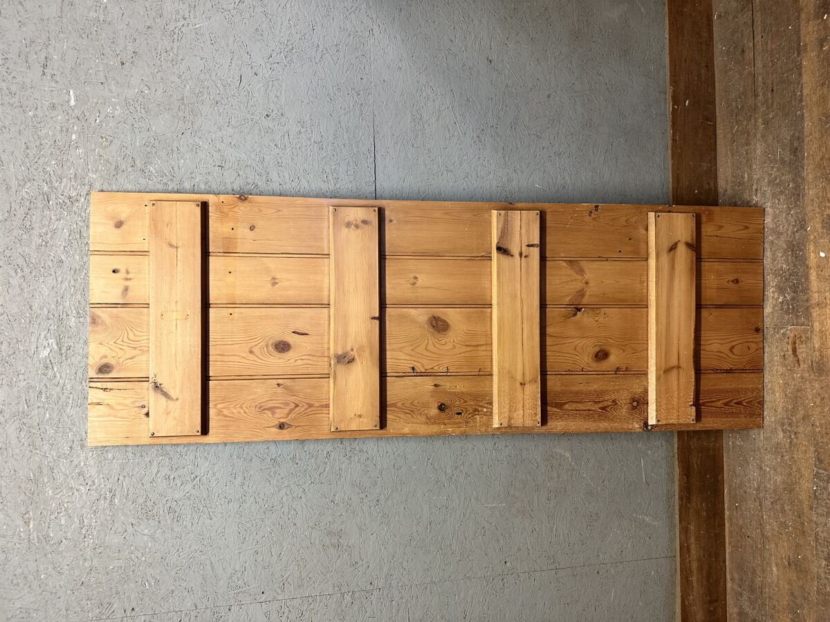 Thin Pine Ledge and Brace Door - Authentic Reclamation