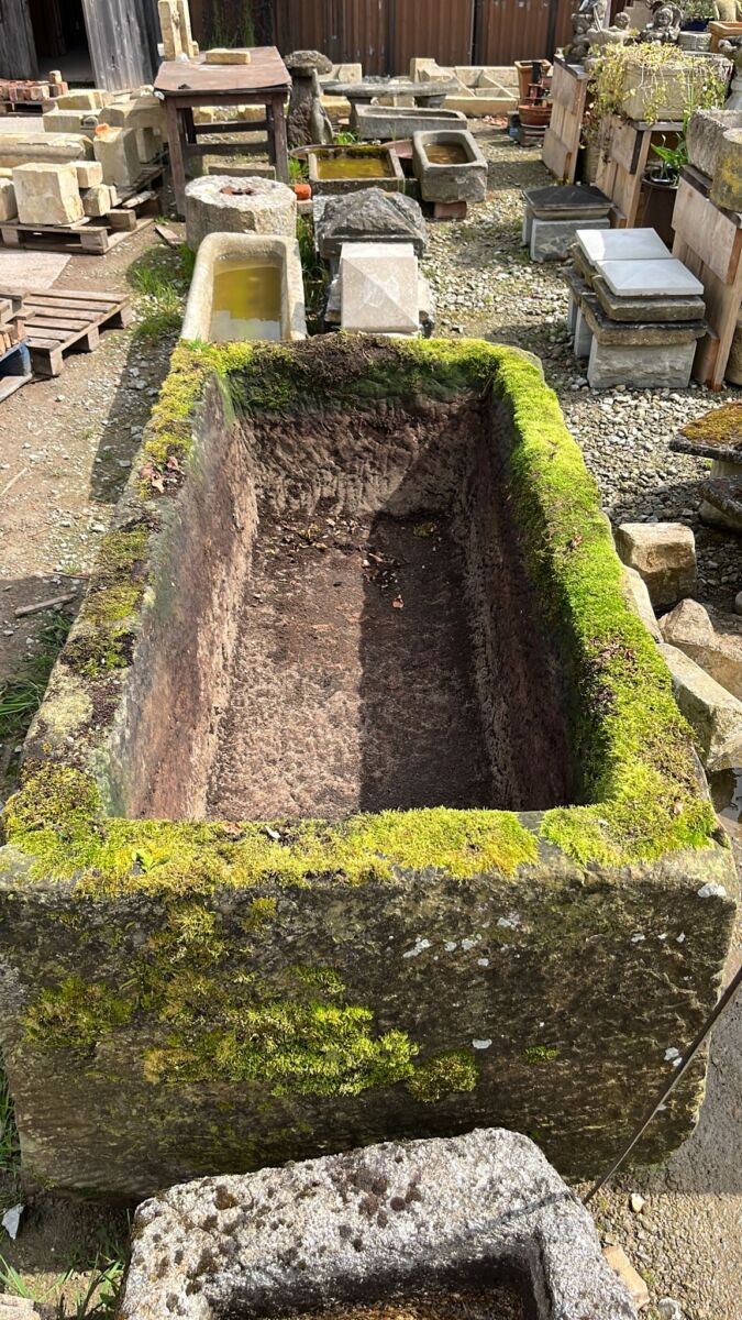 Absolutely Stunning Extra Large Sandstone Trough - Authentic Reclamation