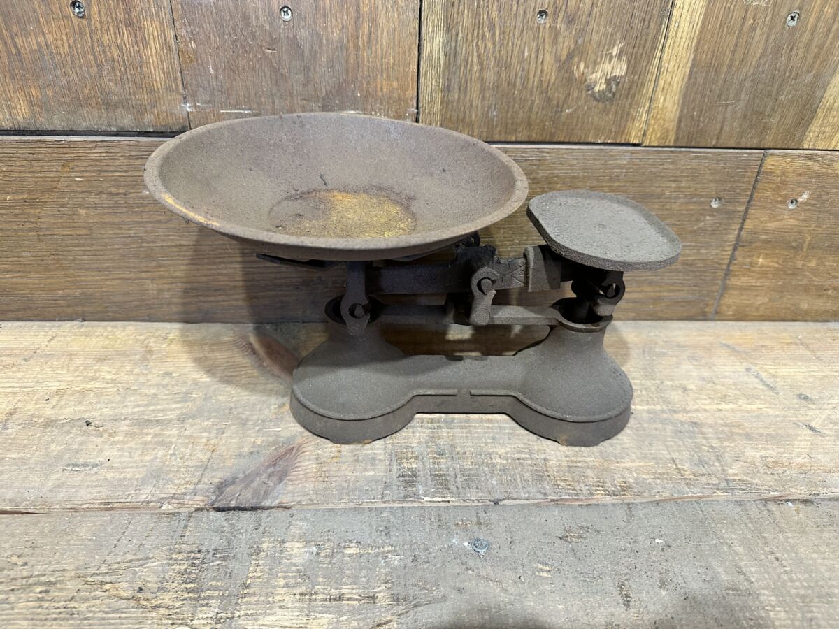 Beautifully Rusted Antique Scales - Authentic Reclamation
