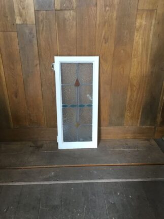 Pretty Stained Glass Window - Authentic Reclamation