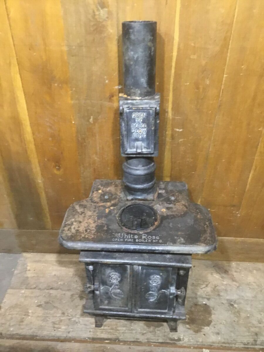 White Rose Open Fire Boiler - Authentic Reclamation