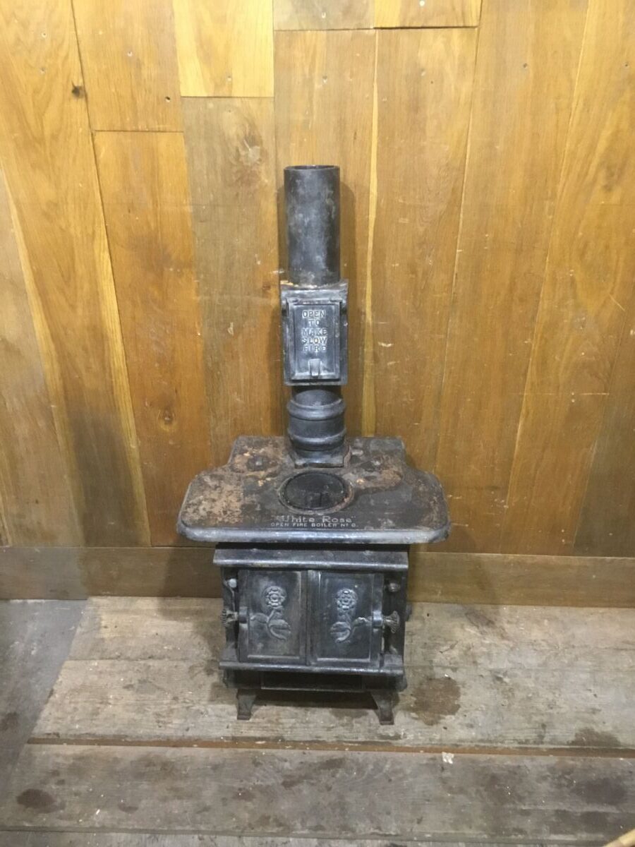 White Rose Open Fire Boiler - Authentic Reclamation