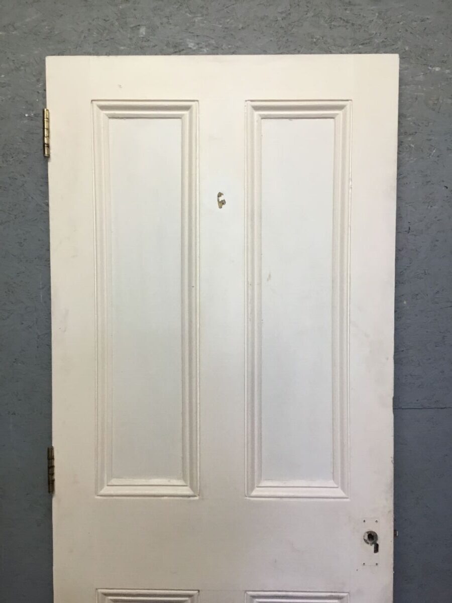 Off White Painted Reclaimed Door - Authentic Reclamation