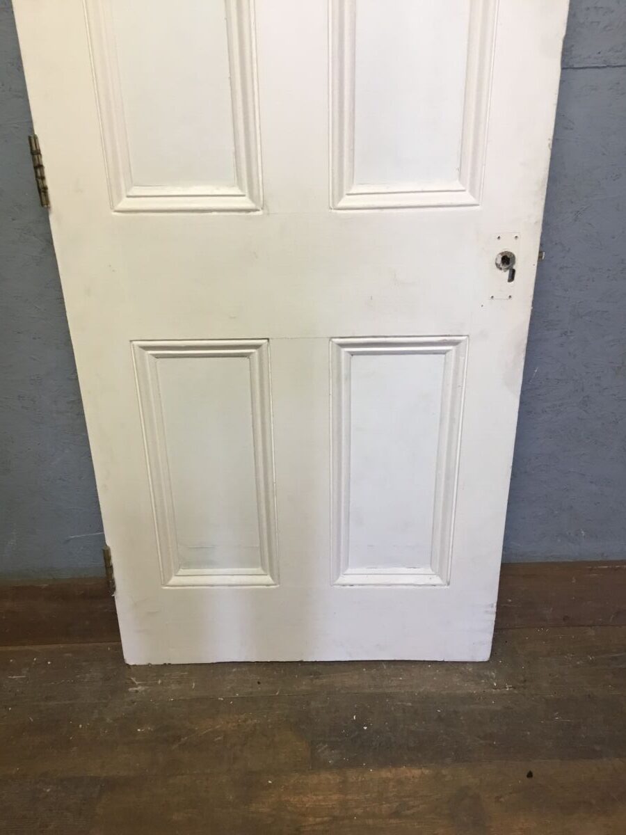 Off White Painted Reclaimed Door - Authentic Reclamation