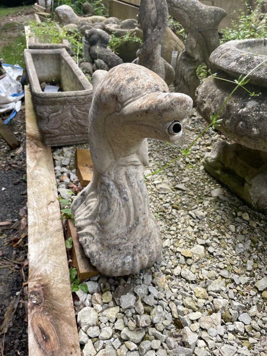 DOLPHIN WATER FEATURE - Authentic Reclamation