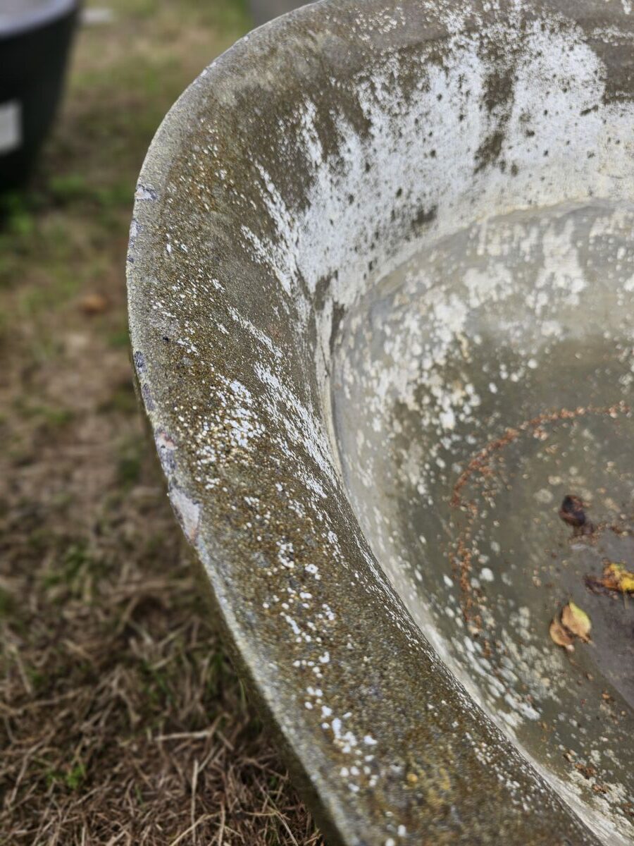 SHALLOW ROUND CLAY POT - Authentic Reclamation