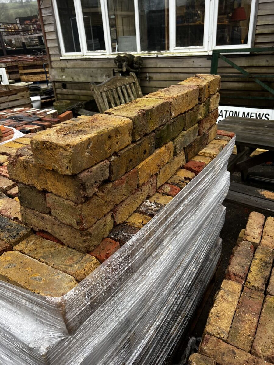 Batch of Reclaimed Yellow Stock Bricks - Authentic Reclamation