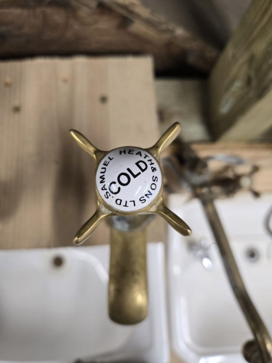 Reclaimed Brass Taps