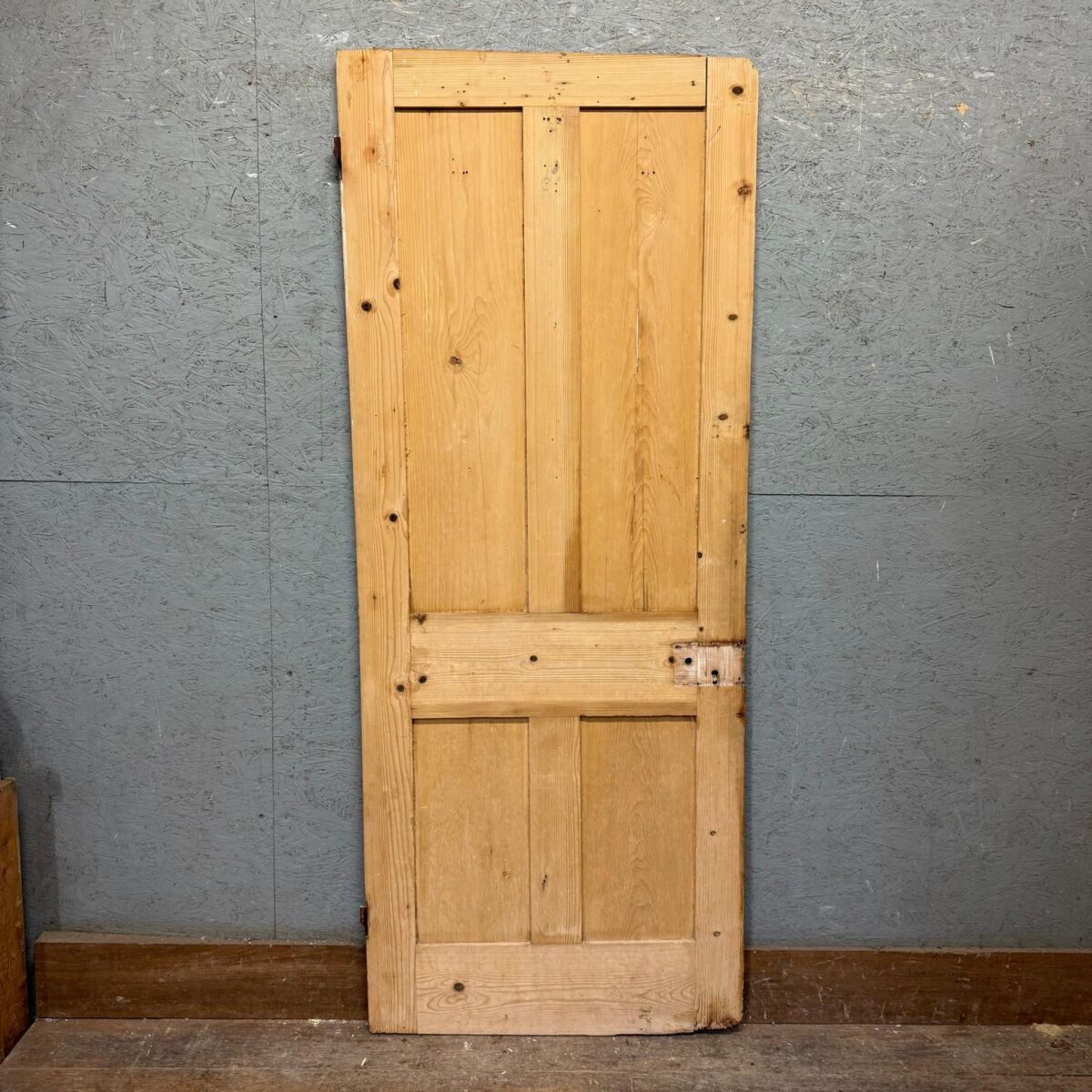 4 Panel Reclaimed Simple Pine Door