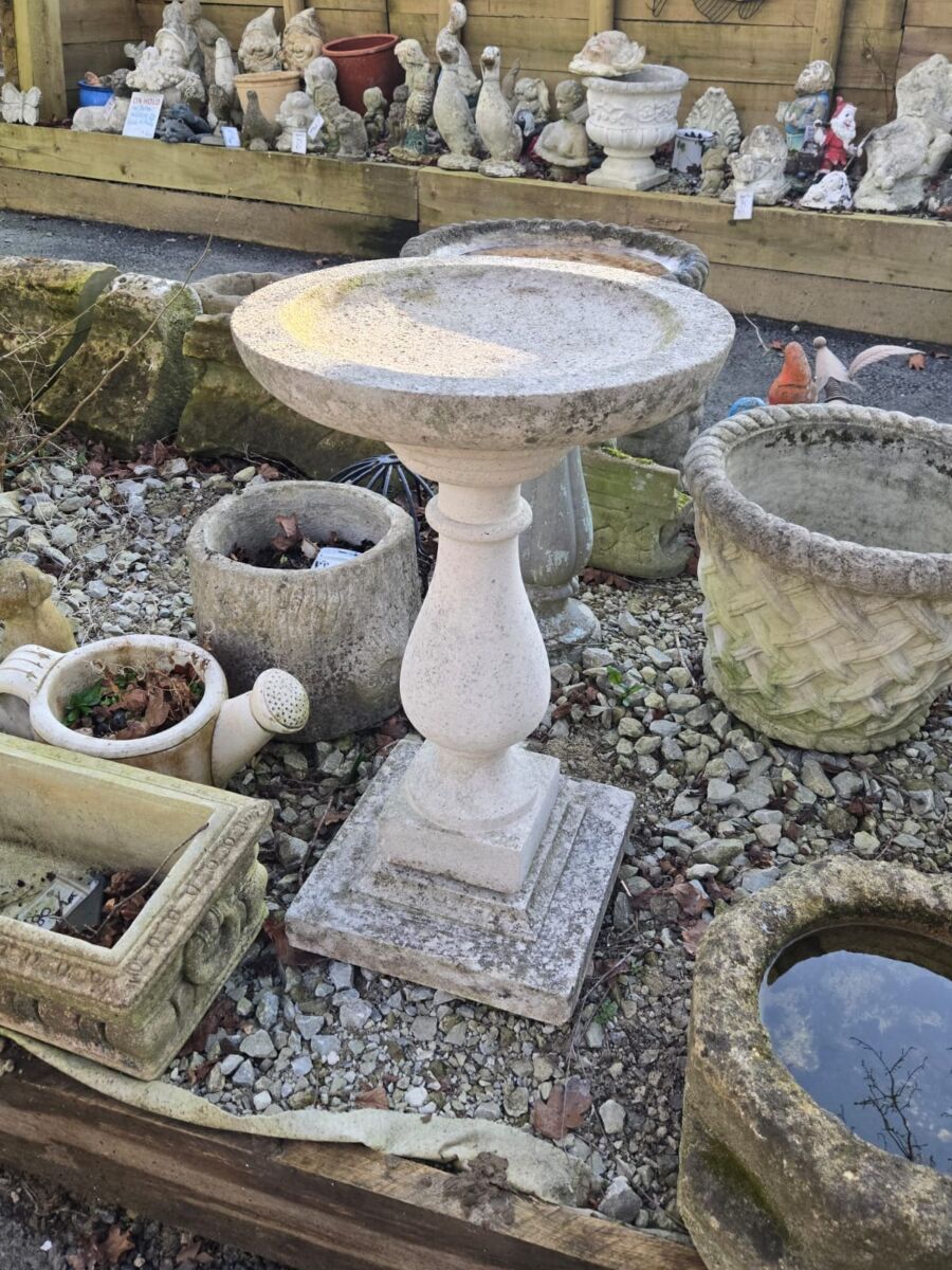 Beautiful Stone Bird Bath
