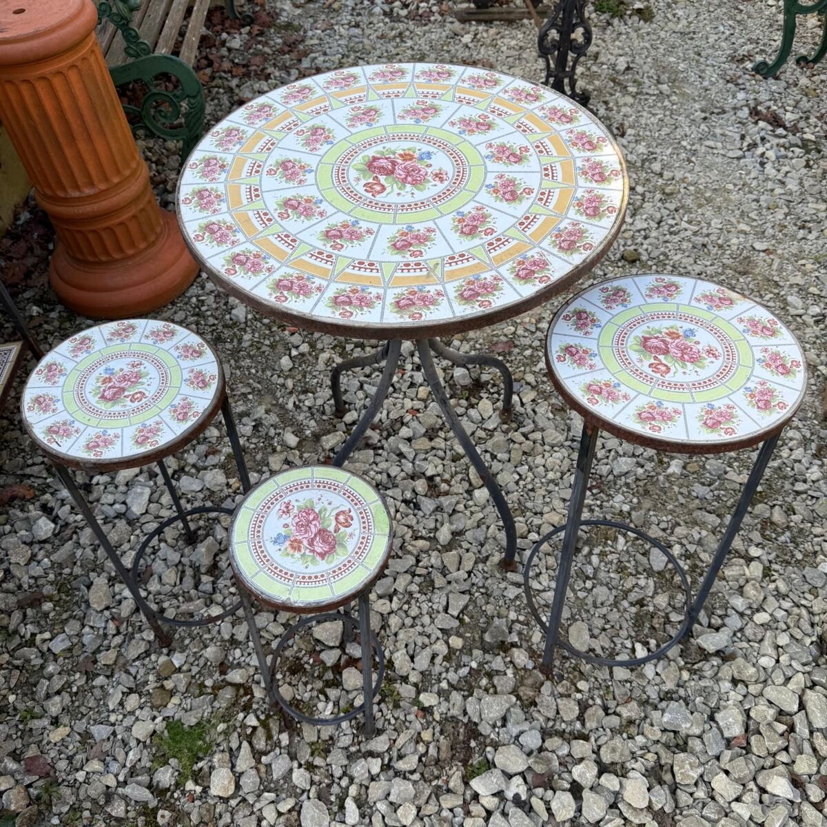 Beautiful Floral Table Set
