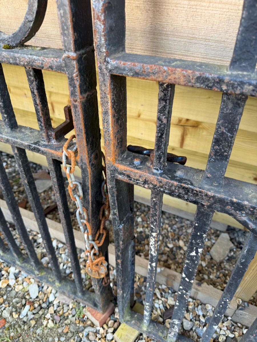 Stunning Cast Iron Gate Set