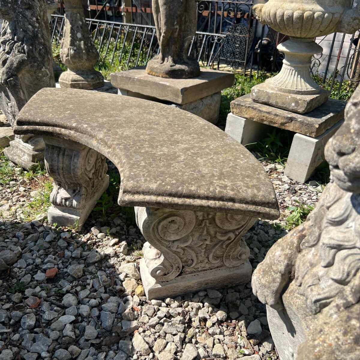 Reconstituted Stone Lovely Bench