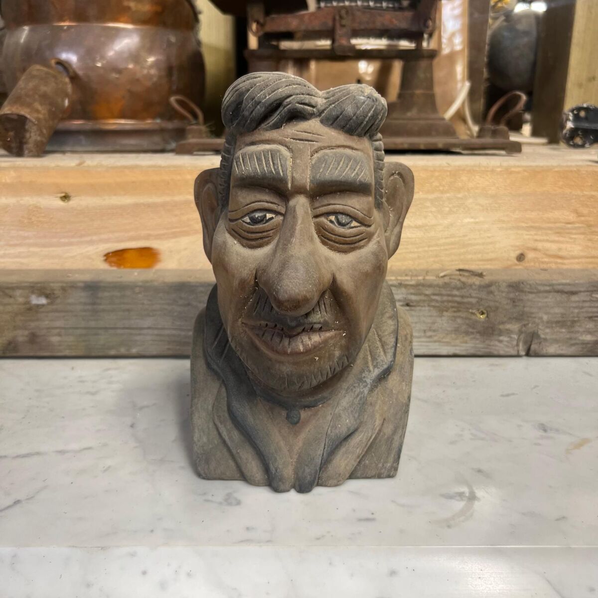 Charming Hand Carved Man