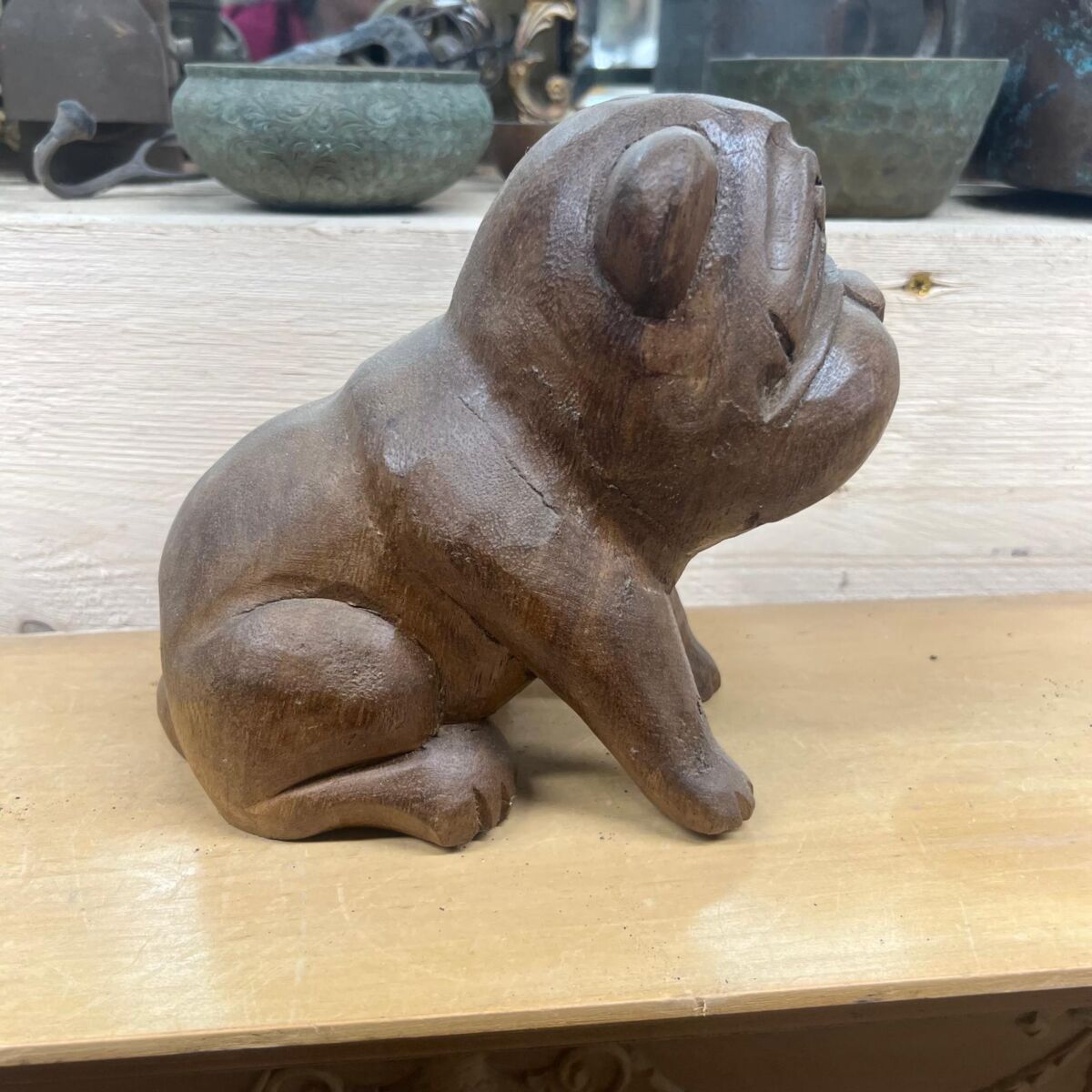 Pair of Bulldog Figures