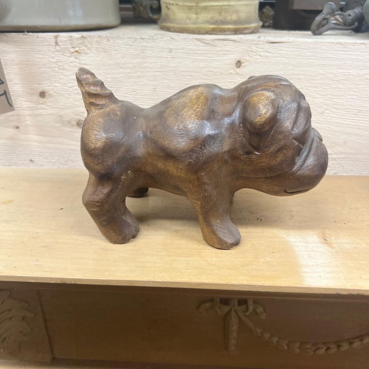 Pair of Bulldog Figures