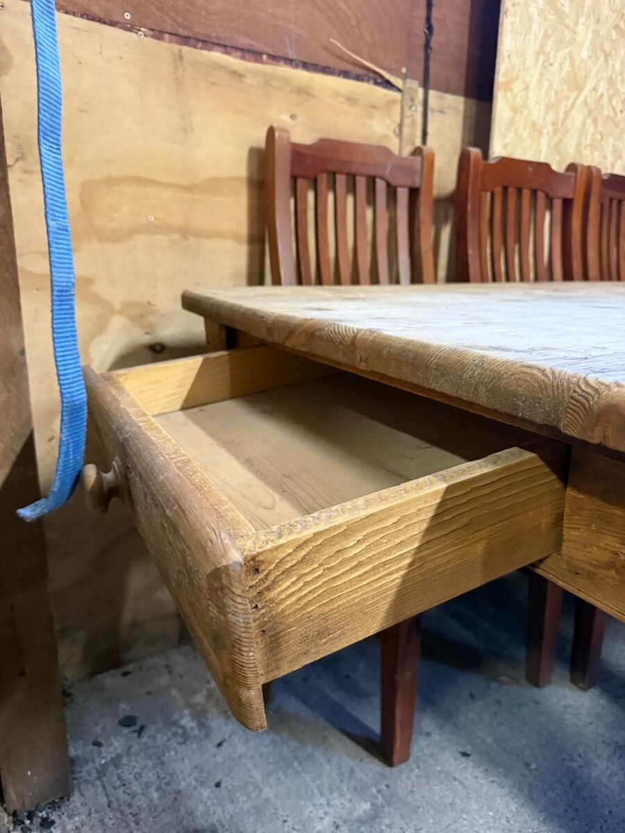 Large Rustic Table