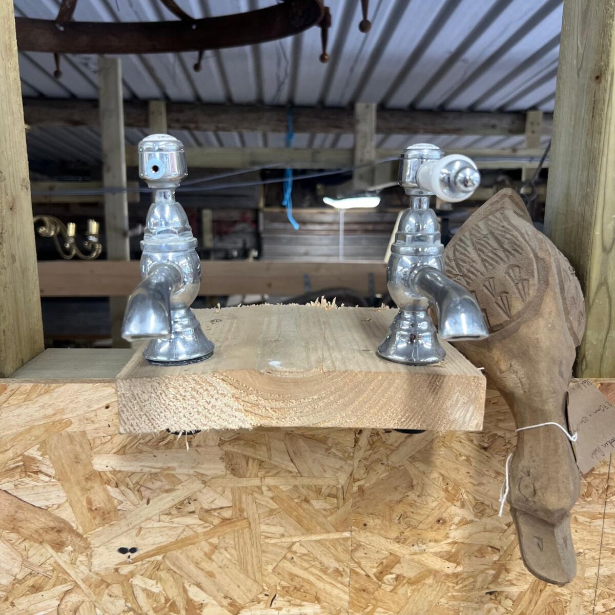 Pair of Traditional Taps