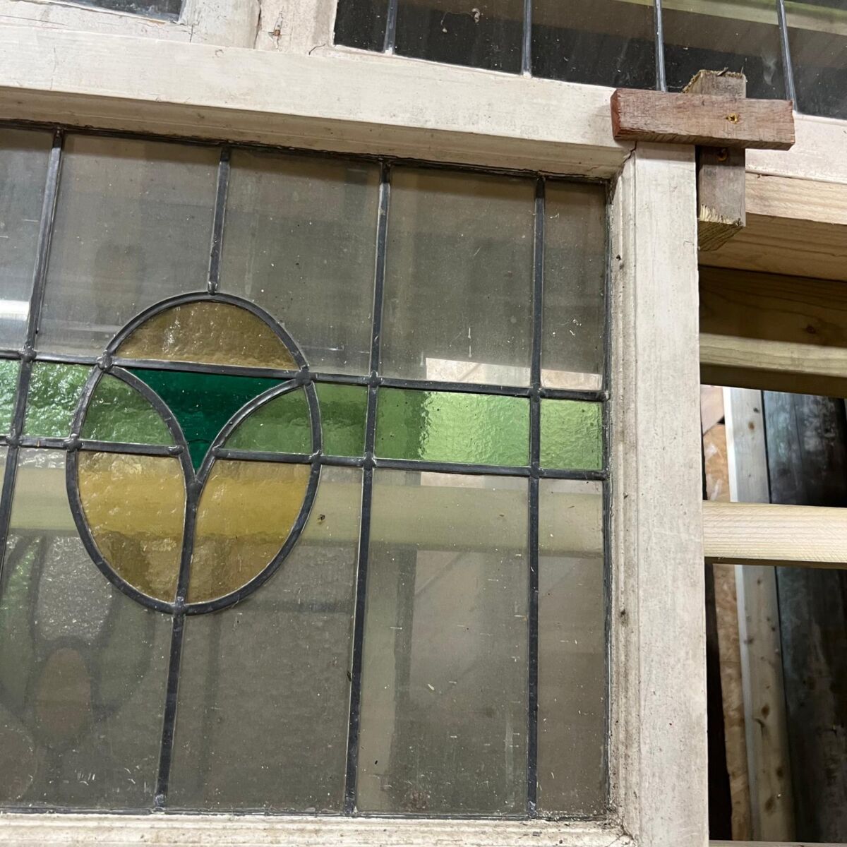 Oval Leaded Windows