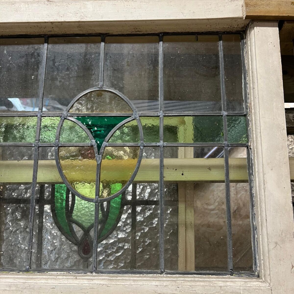 Oval Leaded Windows