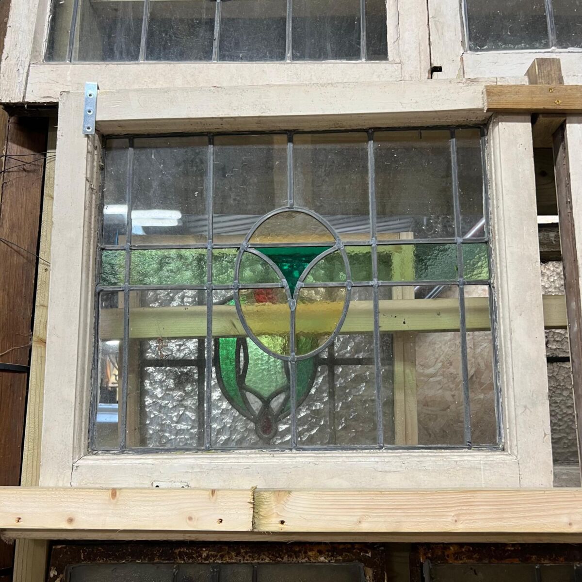 Oval Leaded Windows