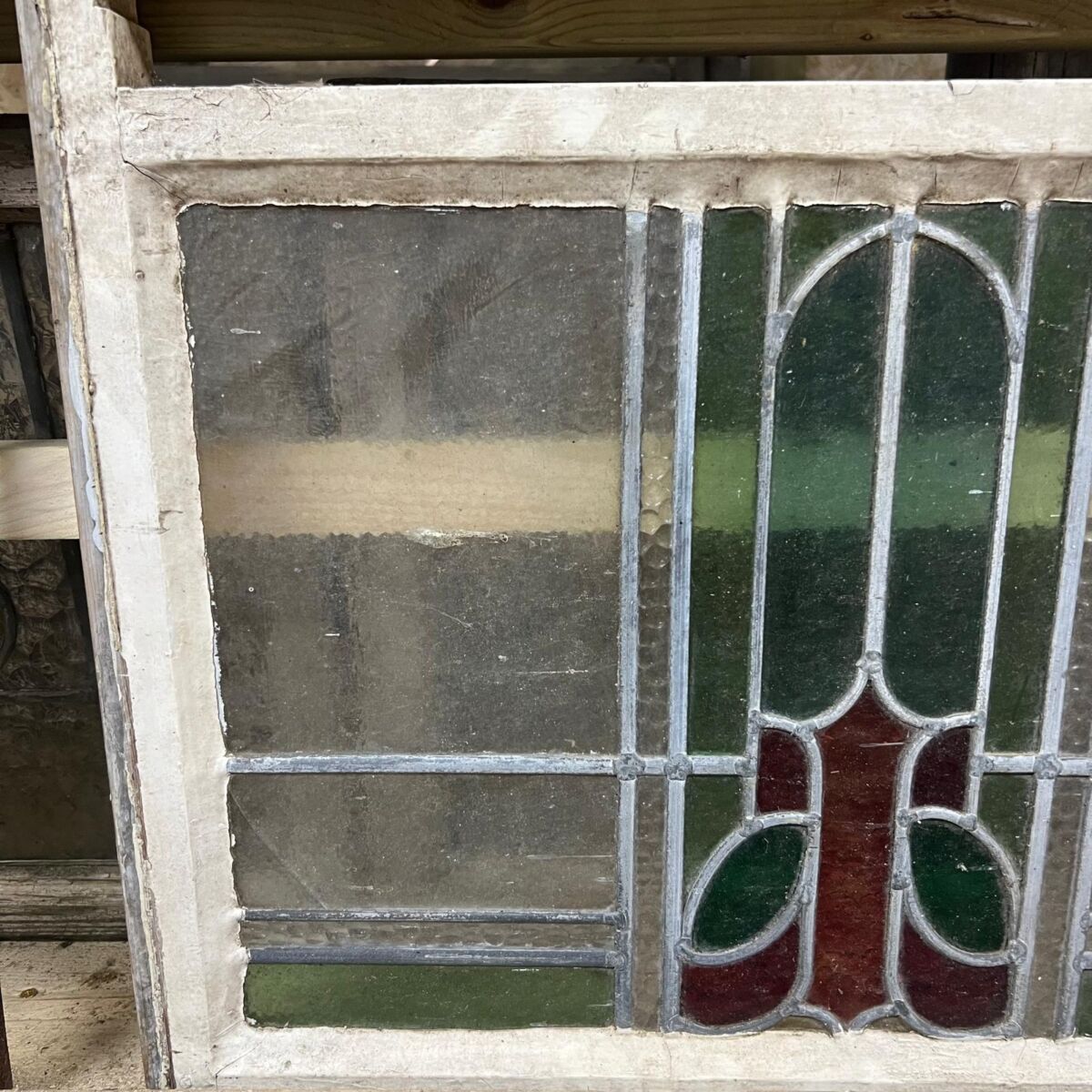 Floral Leaded Window
