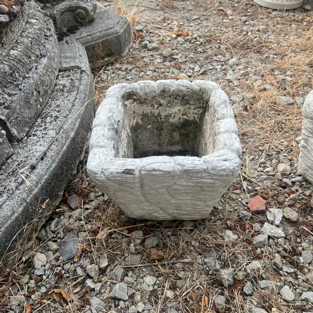Textured Square Planters