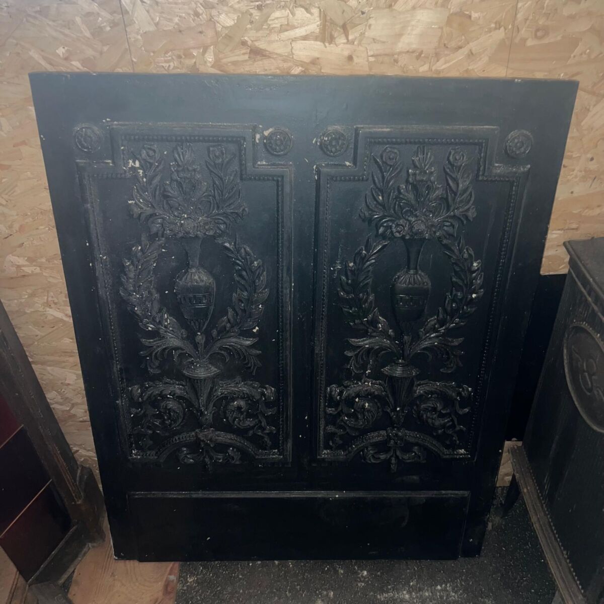 Ornate Cast Iron Panel