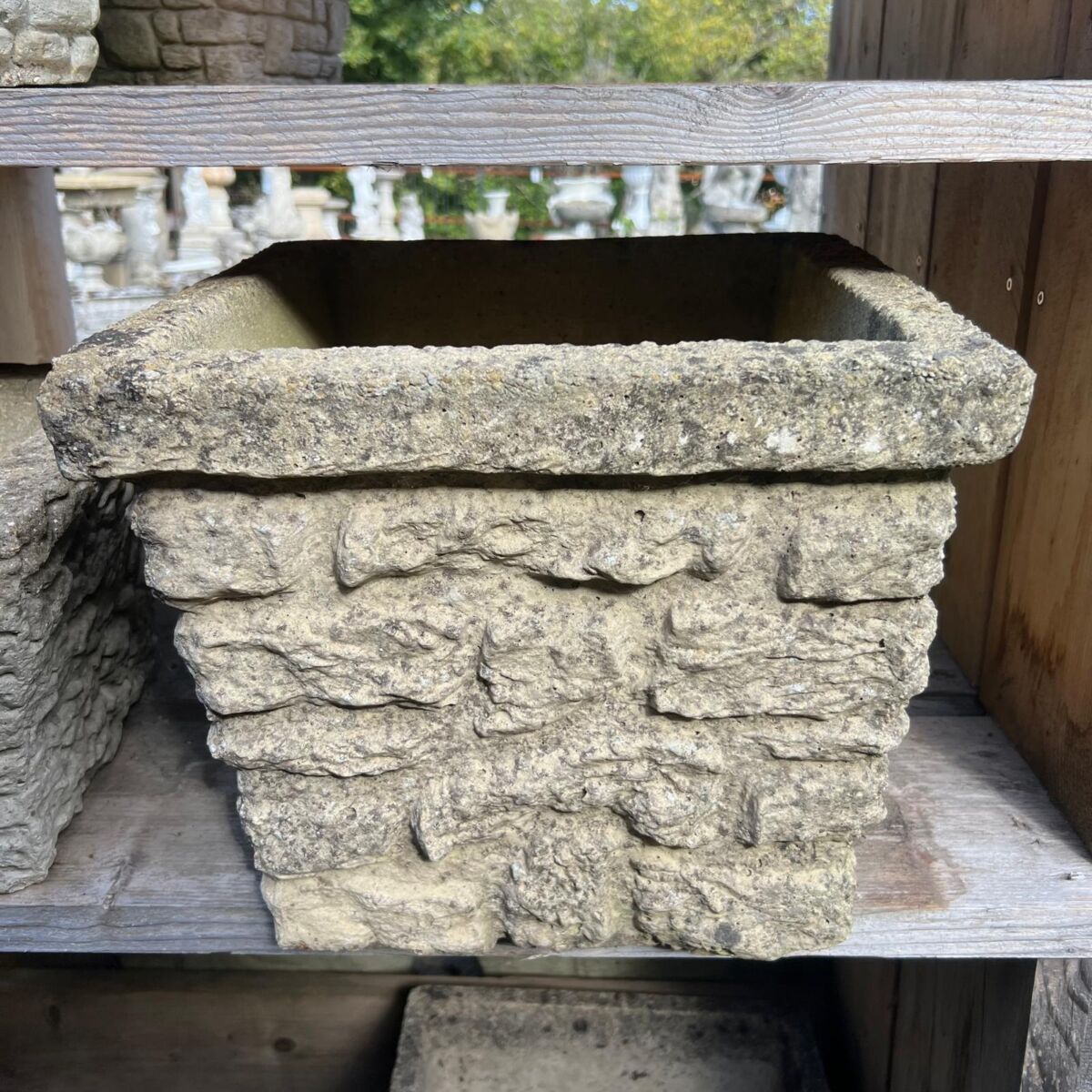 Beautiful Rustic Brick Effect Pot