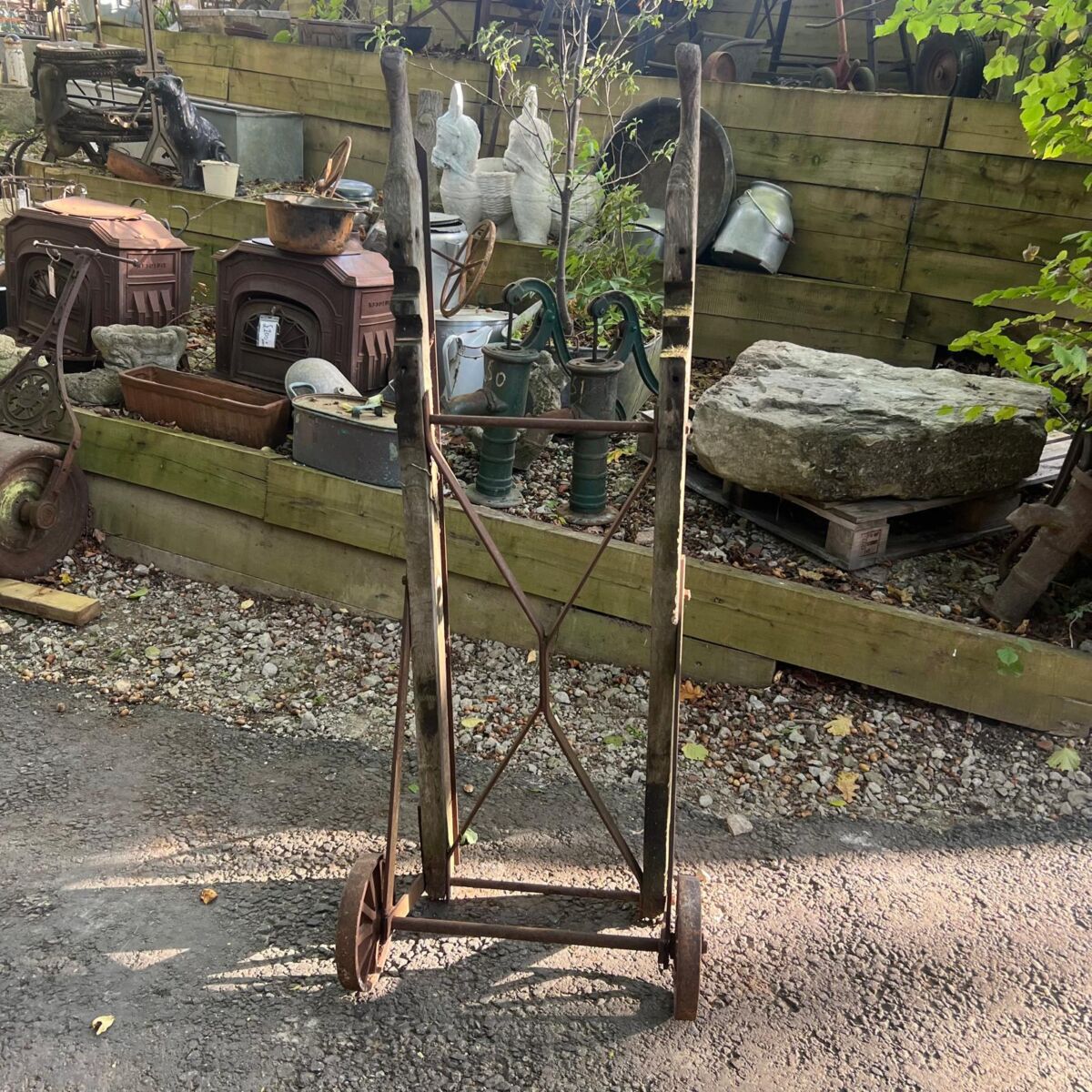 Iron and Timber Trolley