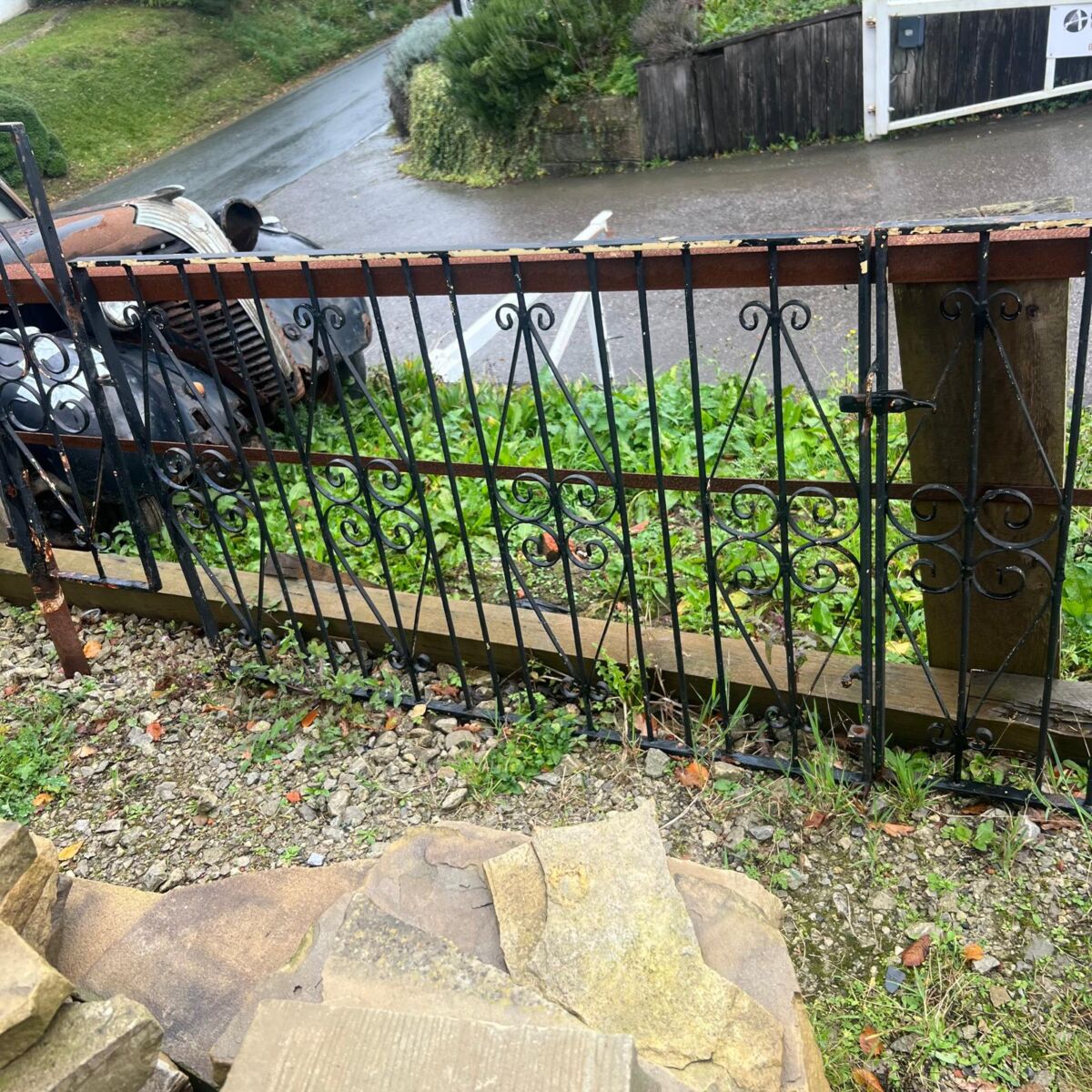 Scrolled Garden Gates