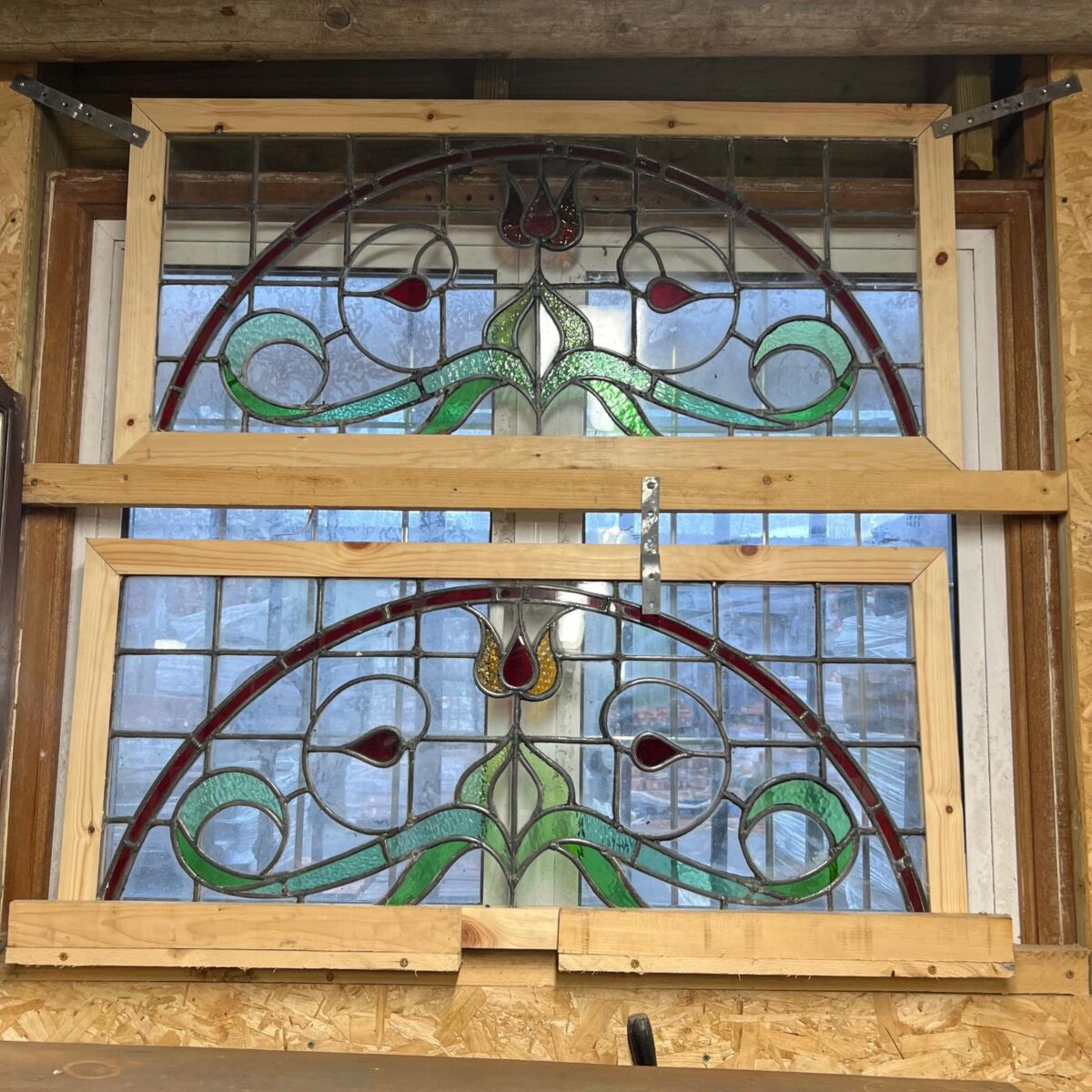 Beautiful Flowing Stained Glass
