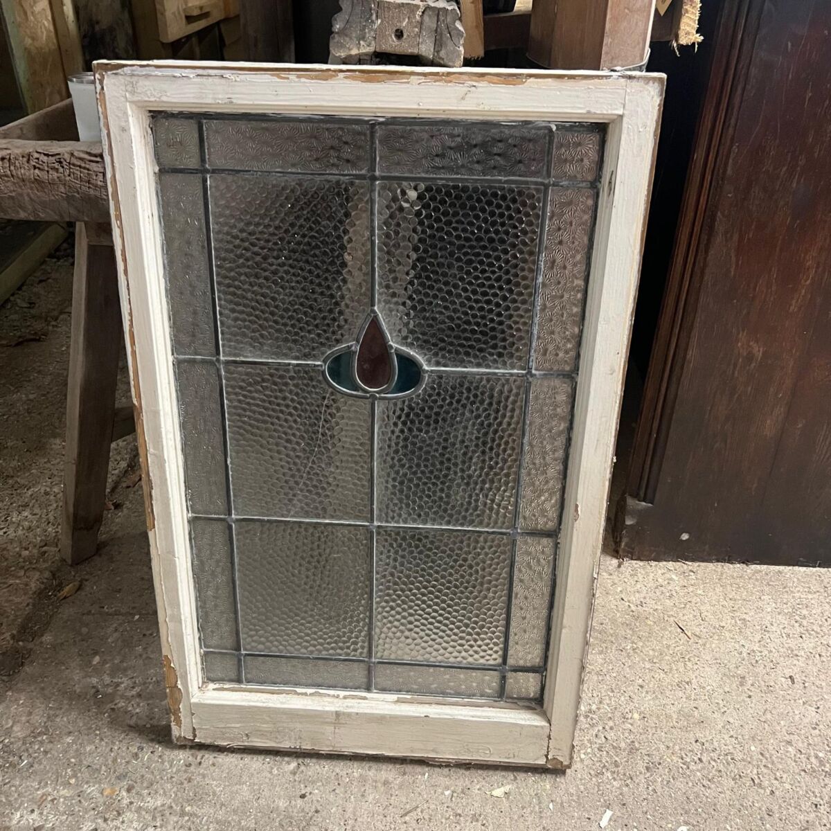 Beautiful Textured Leaded Window