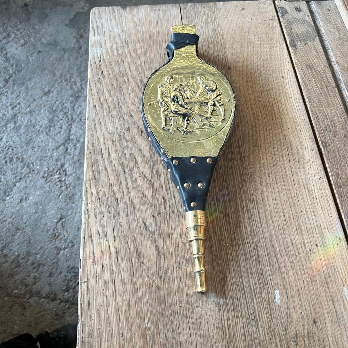 Brass Front Fire Bellow