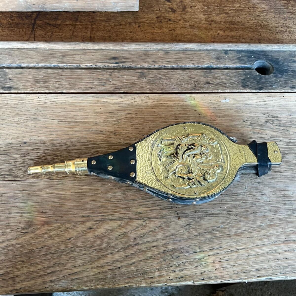 Brass Front Fire Bellow