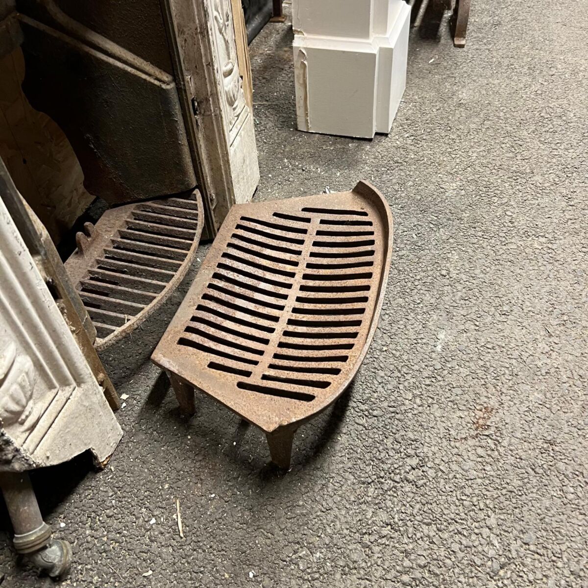 Large Curved Fire Grate