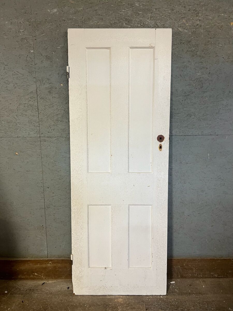 Reclaimed 4-Panel Victorian Internal Door