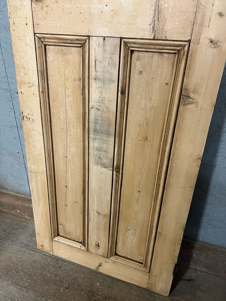 Reclaimed Stripped 4-Panel Victorian Internal Door